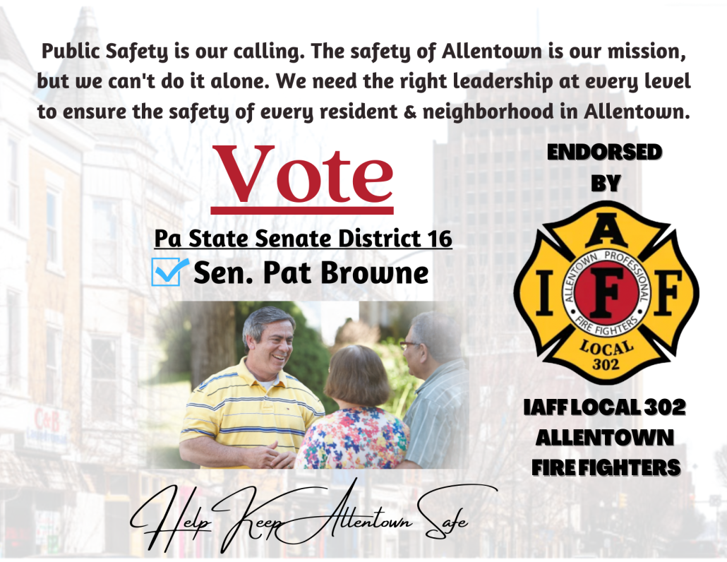 Come out and show your support – Allentown Firefighters Local 302 IAFF